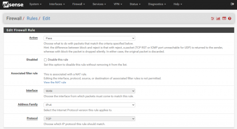 How to Host a Single Website Behind a pfSense Firewall - Contrado Digital