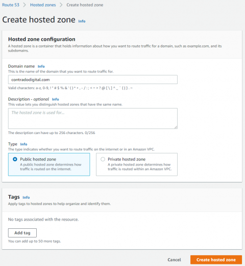How to Import Zone Files into AWS Route53 DNS - Contrado Digital
